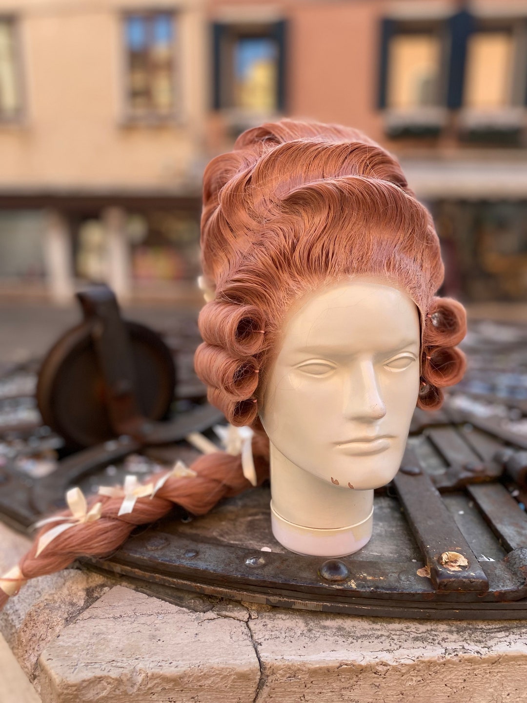 Historical 1700s Wig for Men, 18th Century Wig - Etsy