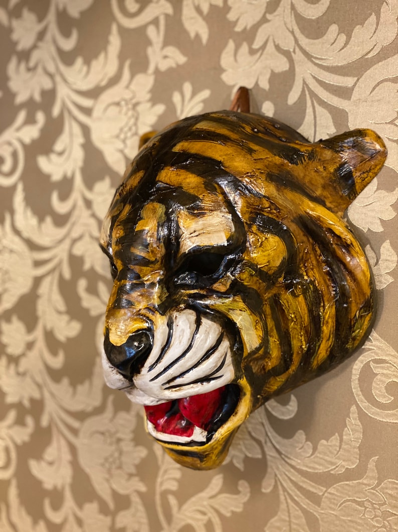 Venetian Mask, Tiger Mask, Carnival Mask, Animal Masks, Halloween Mask ...