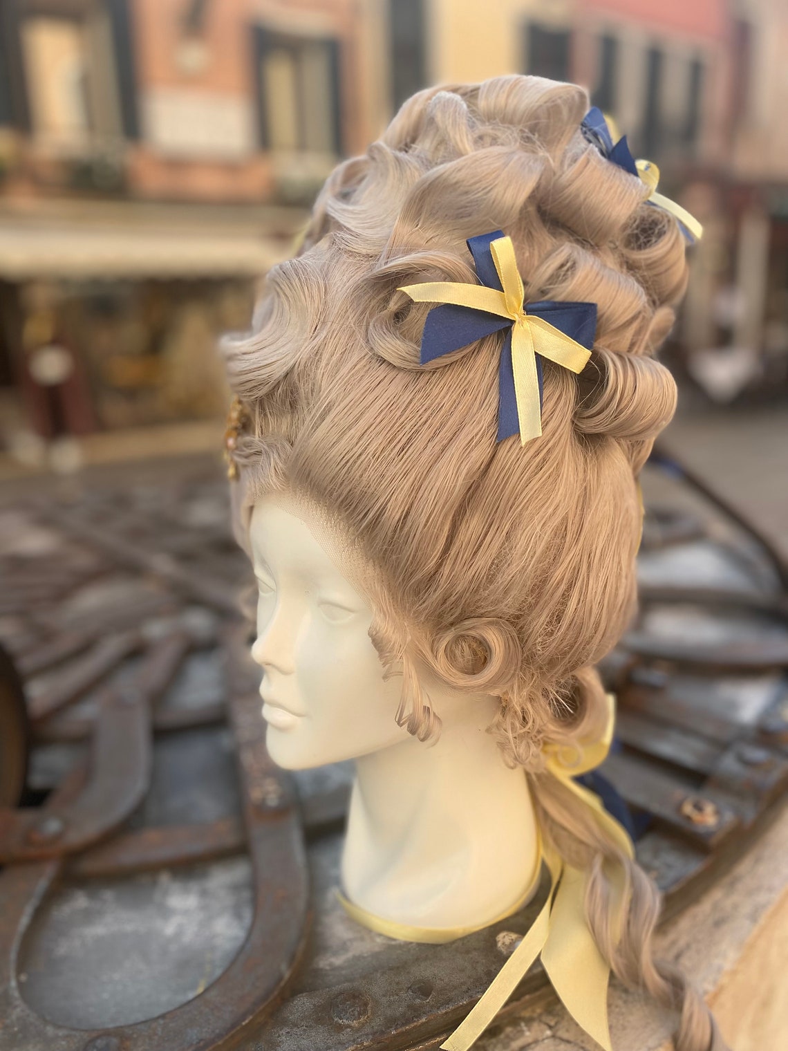 700 Front Lace Wig, Reproduction, 18th Century - Etsy