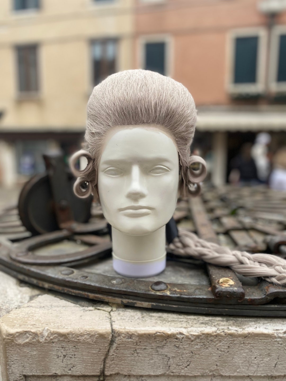 Historical Men's Wig From the 1700s, 18th Century Wig, Carnival Wig ...