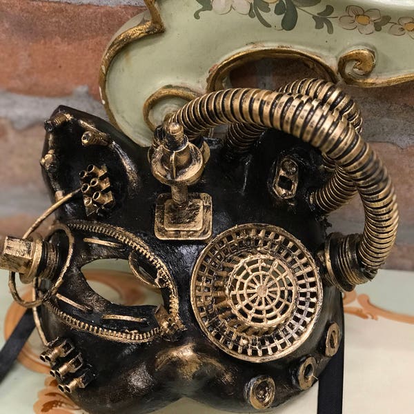 Steampunk Mask - Etsy