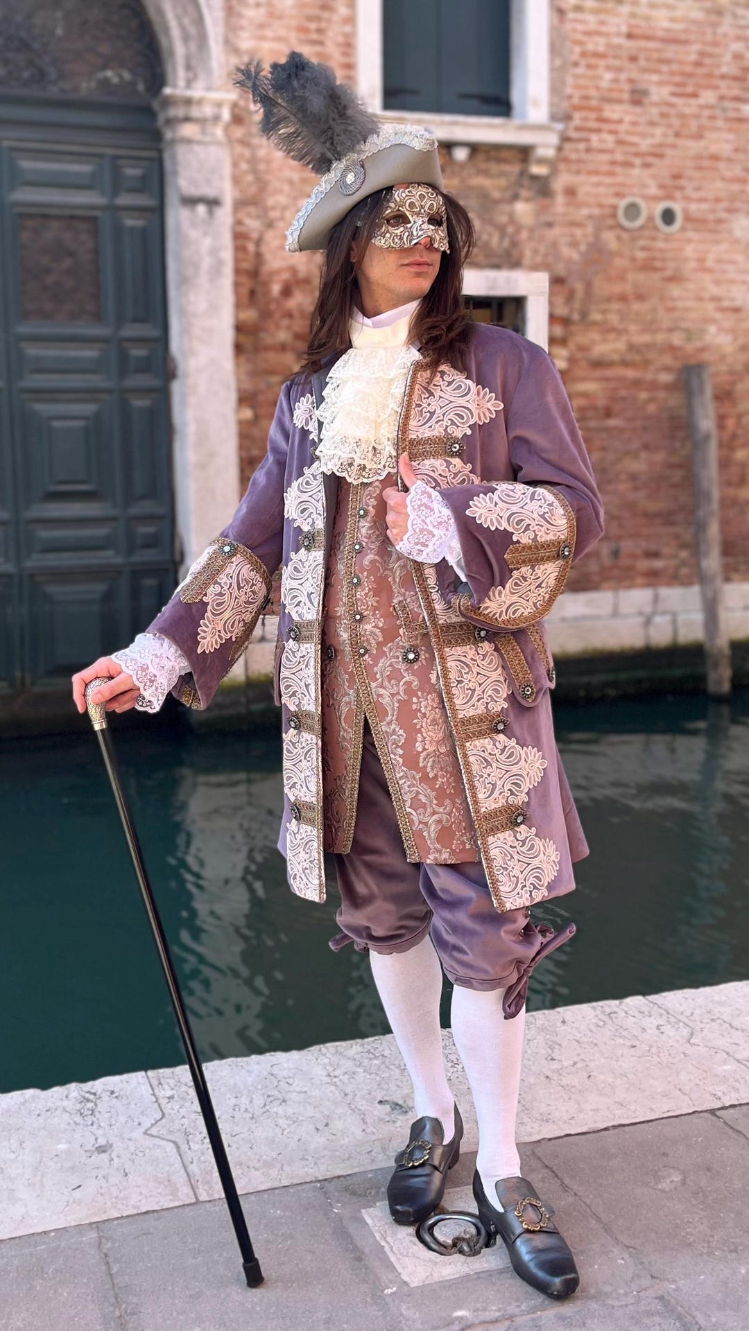1700s Historical Costume for Men, 18th Century Period Costume, Carnival ...