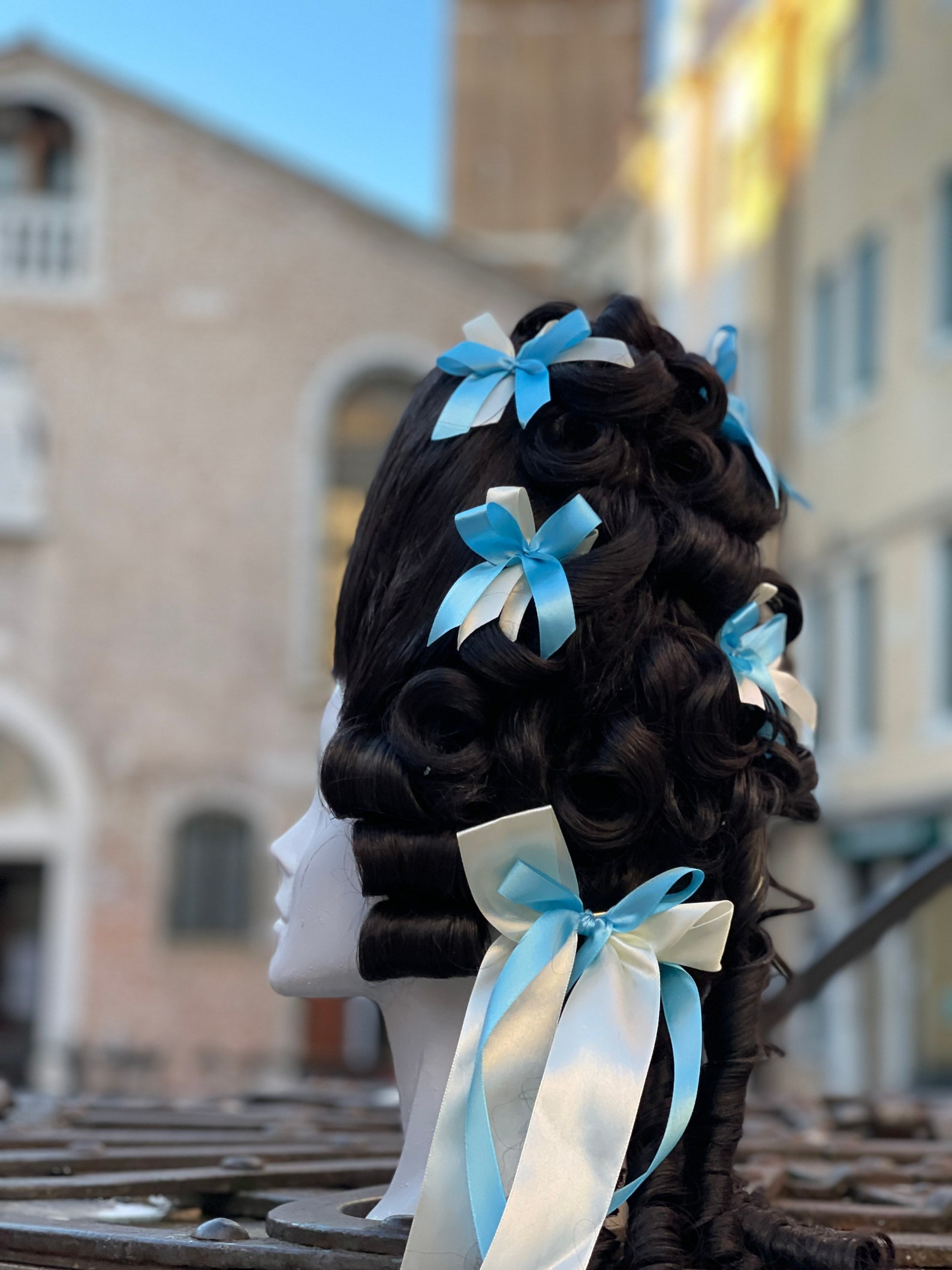 Historical Wig From the 1700s Reproduction 18th Century | Etsy