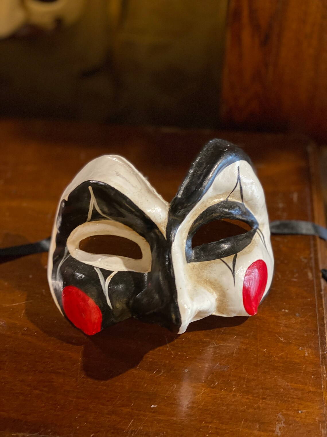 Venetian Mask Clown Mask Halloween Mask | Etsy