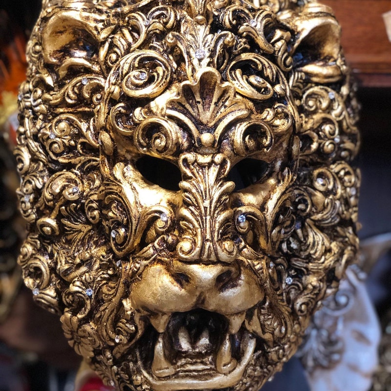 Lion Mask - Etsy
