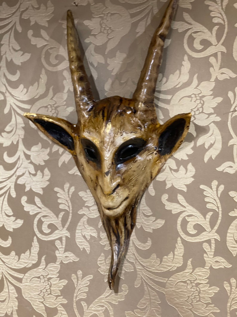 Venetian Mask, Capricorn Mask, Original Carnival Mask - Etsy