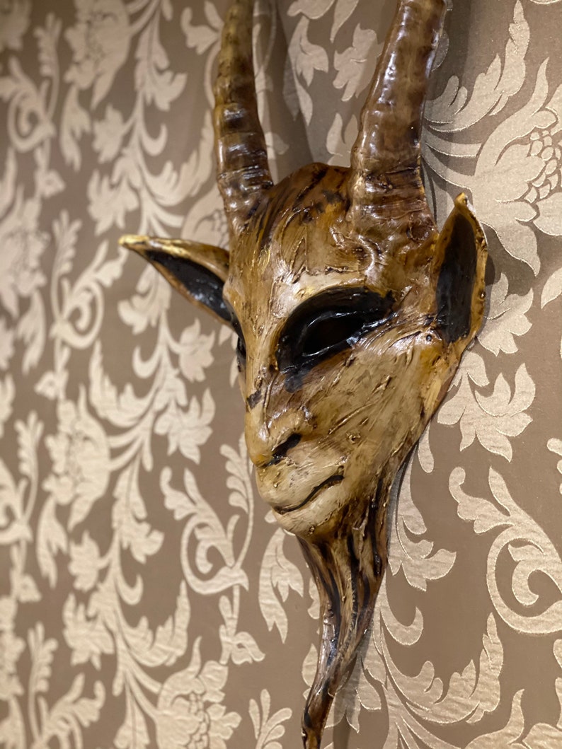 Venetian Mask, Capricorn Mask, Original Carnival Mask - Etsy
