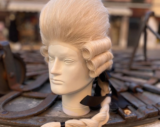 Historical 1700s Wig for Men, 18th Century Wig - Etsy