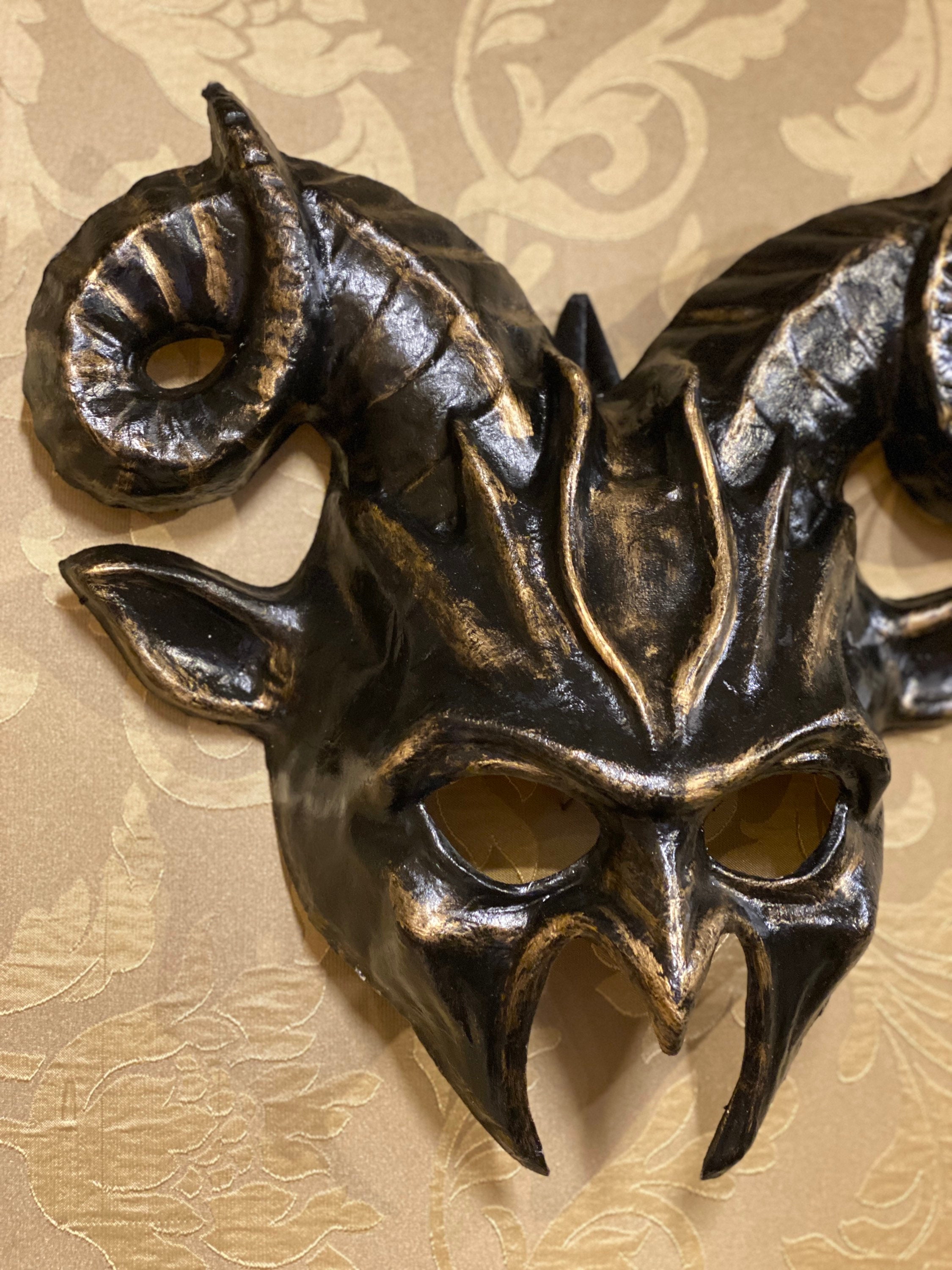 Venetian Mask Devil Carnival Mask Halloween Mask - Etsy