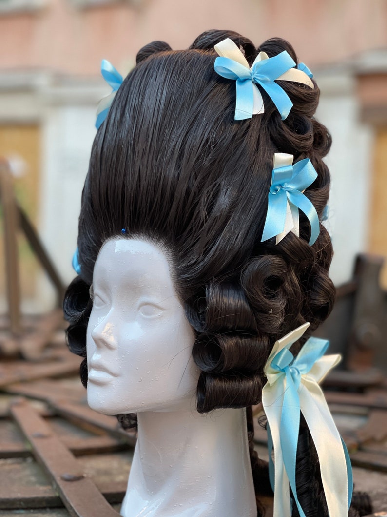 Historical Wig From the 1700s Reproduction 18th Century | Etsy