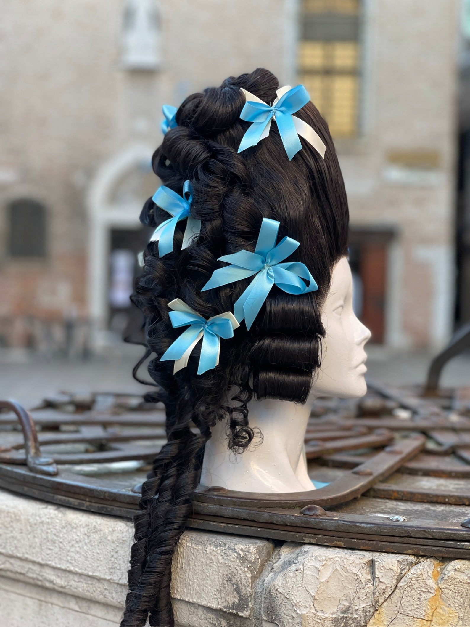 Historical Wig From the 1700s Reproduction 18th Century | Etsy