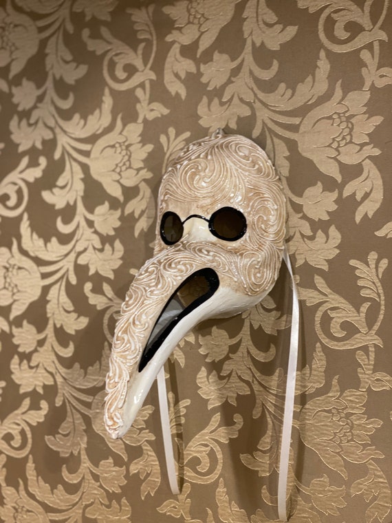 Authentic Venetian Plague Doctor Mask