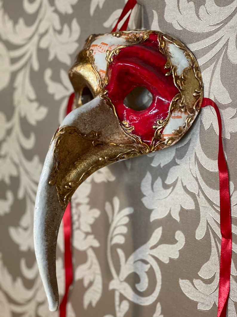 Venetian Mask, Turkish Nose Mask, Carnival Mask, Halloween Mask - Etsy