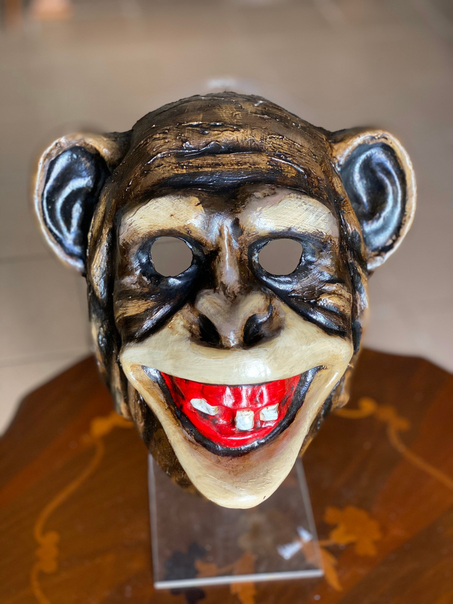 Monkey Mask Animal Mask Original Venetian Handmade - Etsy