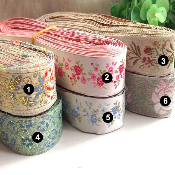 Embroidered Ribbon - Etsy