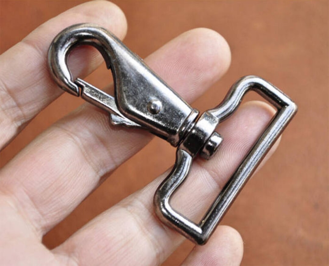 1pc Gunmtal Purse Clasps Bag Hooks Strap Clasp Swivel Clasp Lobster ...