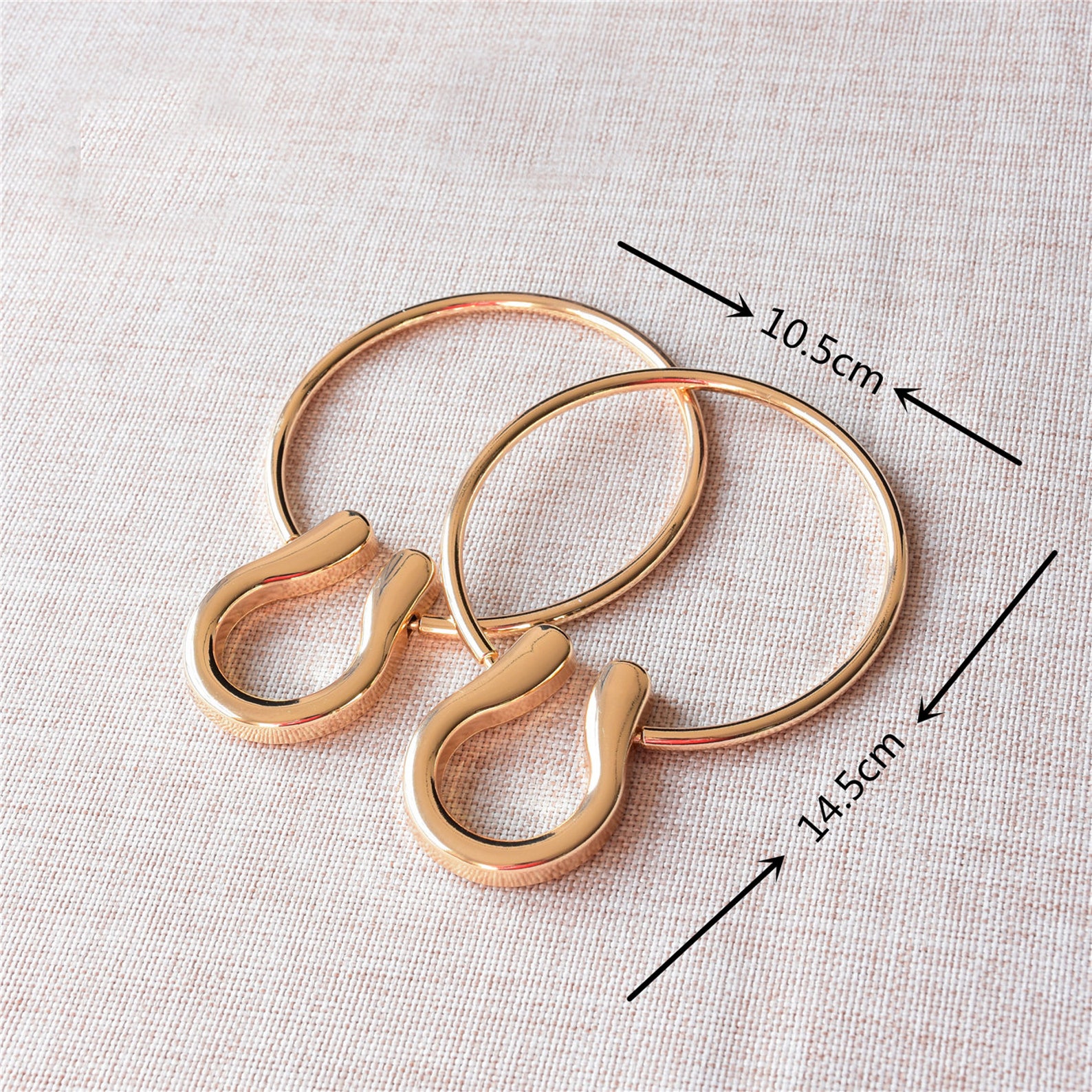 A Pair of Metal Handles for Bag Handcraft Material for - Etsy