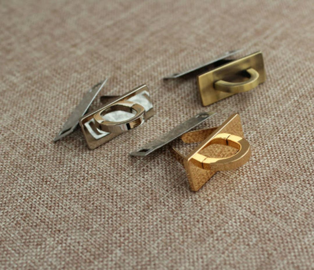 2pcs Purse Clasps Bridge Buckle Webbing Strap Buckle Hardware Tail Clip ...