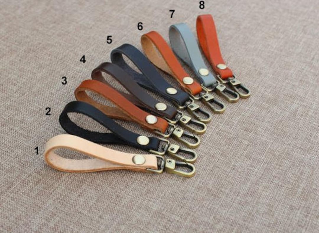 A Piece of Leather Handle Wrist Strap Leather Purse Handle for - Etsy