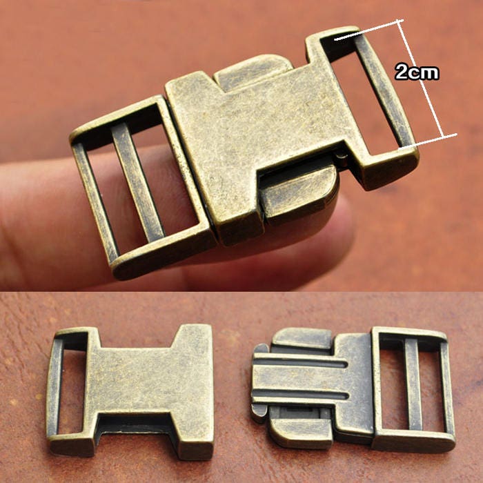 3/4 inch Bronze Side Release Buckle for Paracord Bags Belts | Etsy