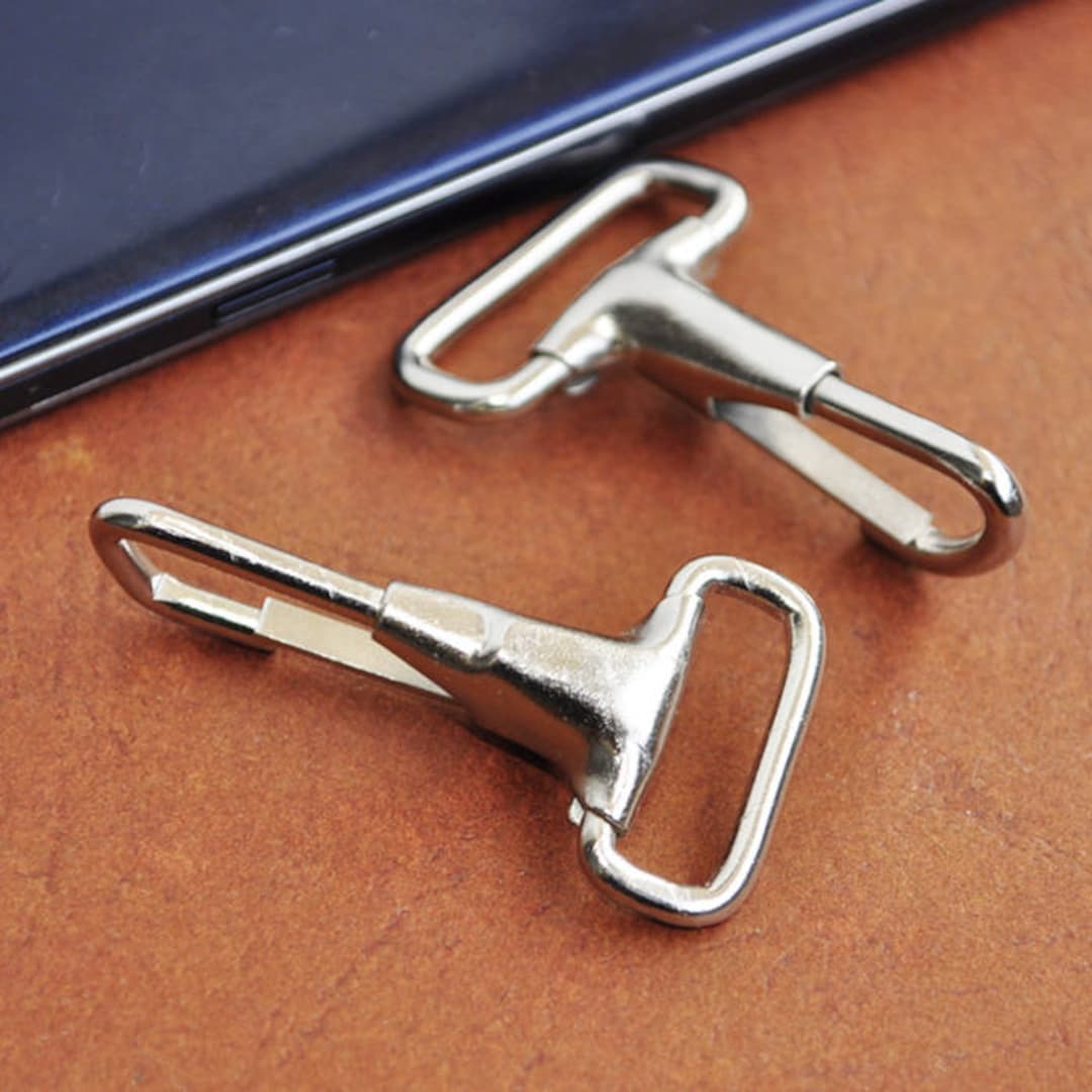 4pcs Silver Purse Clasps Bag Hooks Strap Clasp Swivel Clasp - Etsy