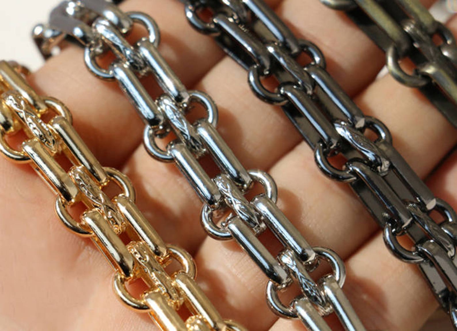 High Quality Purse Chain Metal Shoulder Handbag Strap - Etsy