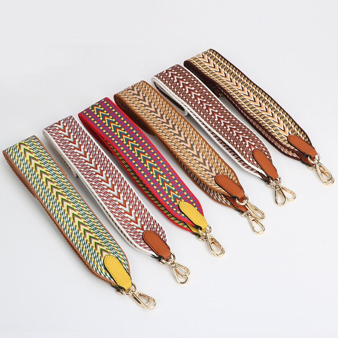 A Piece of Cotton Webbing Strap Leather Bag Handles, Bag Strap for Bag ...