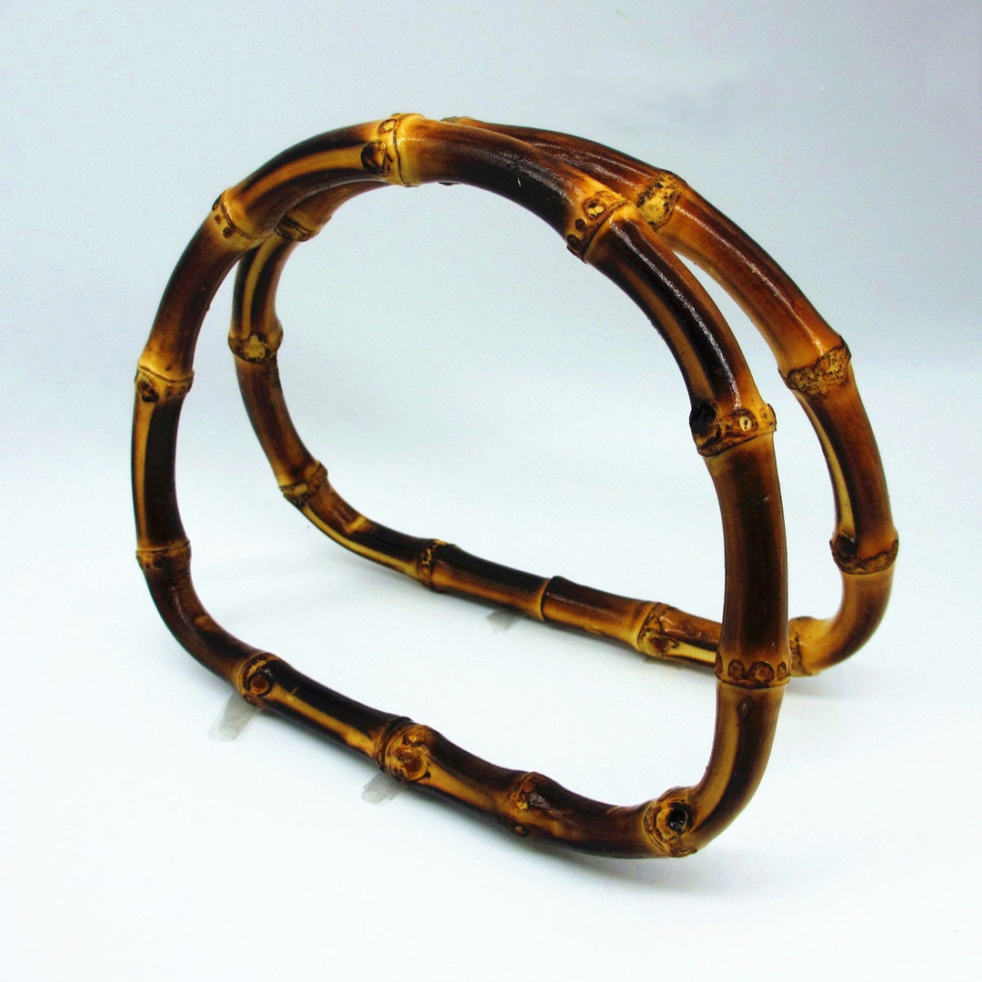 A Pair of 15cm Bamboo Handles for Bag Wooden Handcraft - Etsy