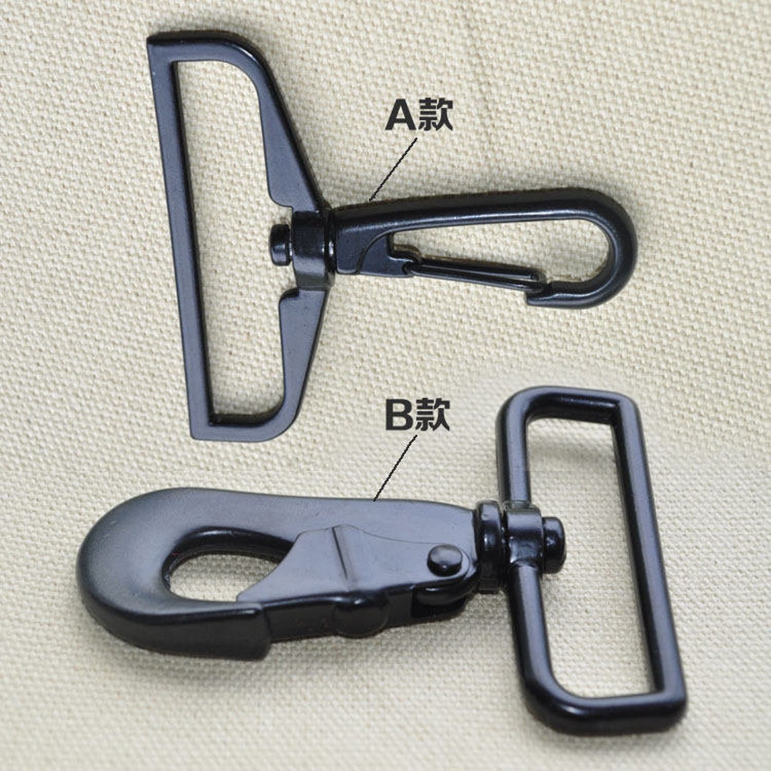 1pc Black Purse Clasps Bag Hooks Strap Clasp Swivel Clasp Lobster Clasp ...