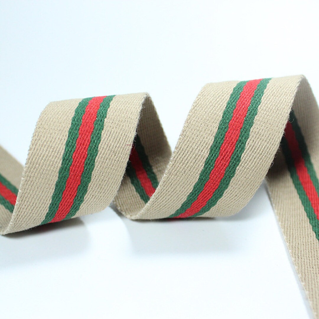 Striped Polyester Cotton Webbing: 1.5" Bag Straps & Handles PF_ZDNC081 ...