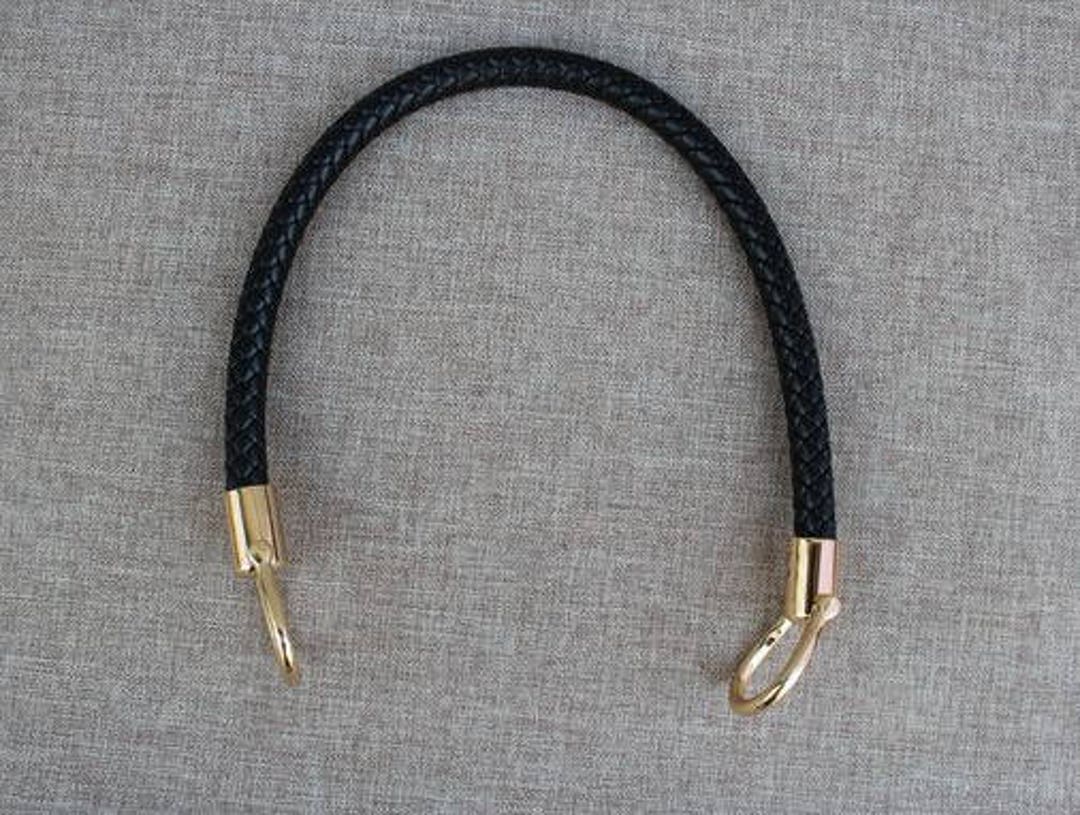 A Piece of Black Purse Handle PU Leather Strap for Bag and Purse With ...