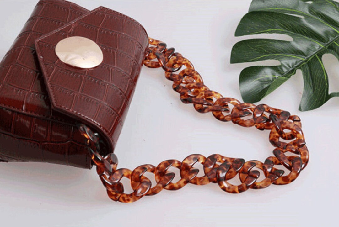 A Piece of 60cm Long Acrylic Chain Purse Chain Handle Plastic Handles ...