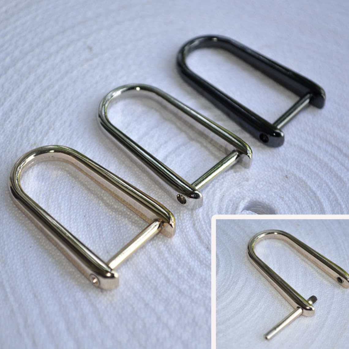 1pc Heavy Duty D Ring Bridge Buckle Strap Sliders Rings - Etsy