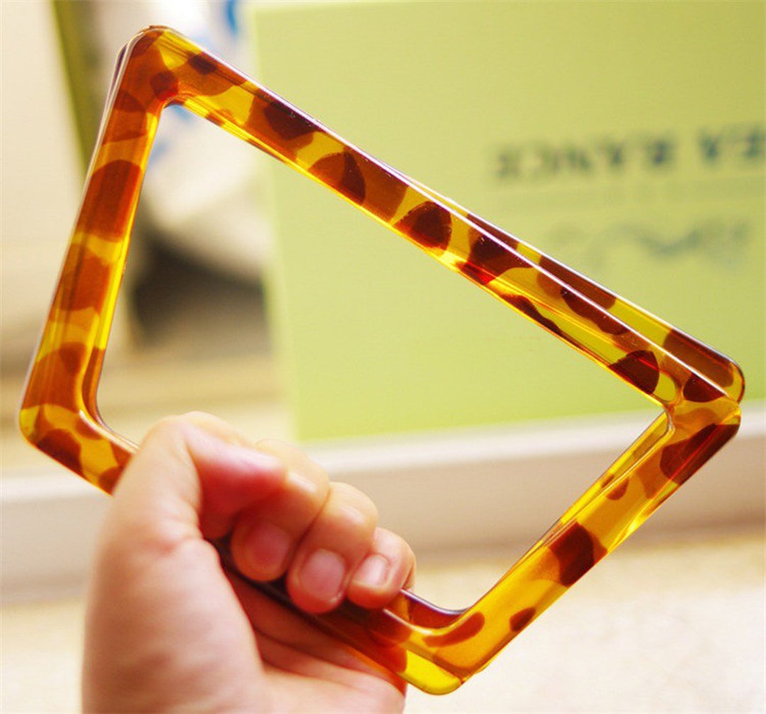 A Pair of 18cm Acrylic Plastic Handles for Bag, Handcraft Material for ...