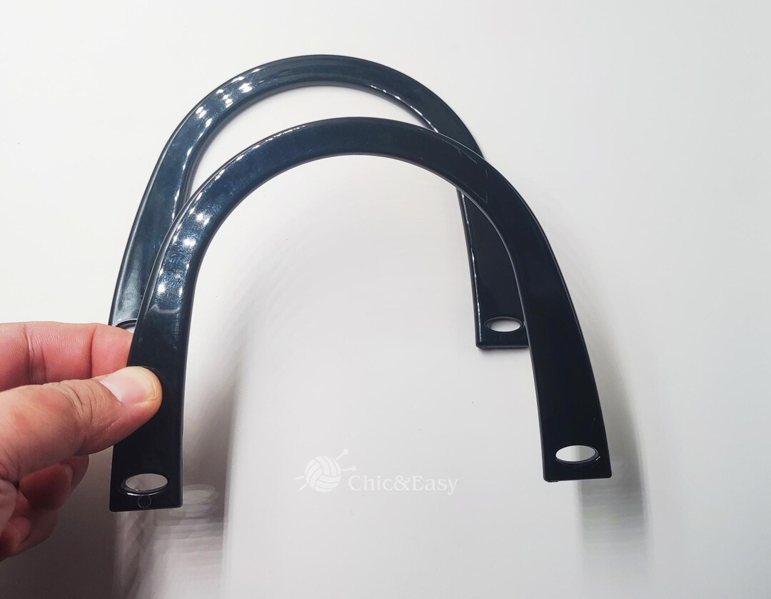 A Pair of 15cm Acrylic Handles for Bag, Handcraft Material for Handbag ...