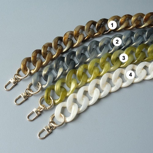 A Piece of Acrylic Chain Purse Chain Metal Strap Handle - Etsy