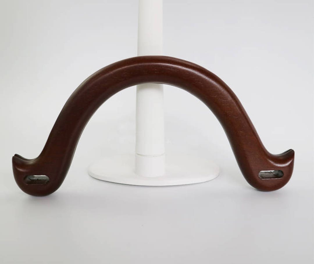 A Pair of 22cm Wooden Handles for Bag Handcraft Material for - Etsy