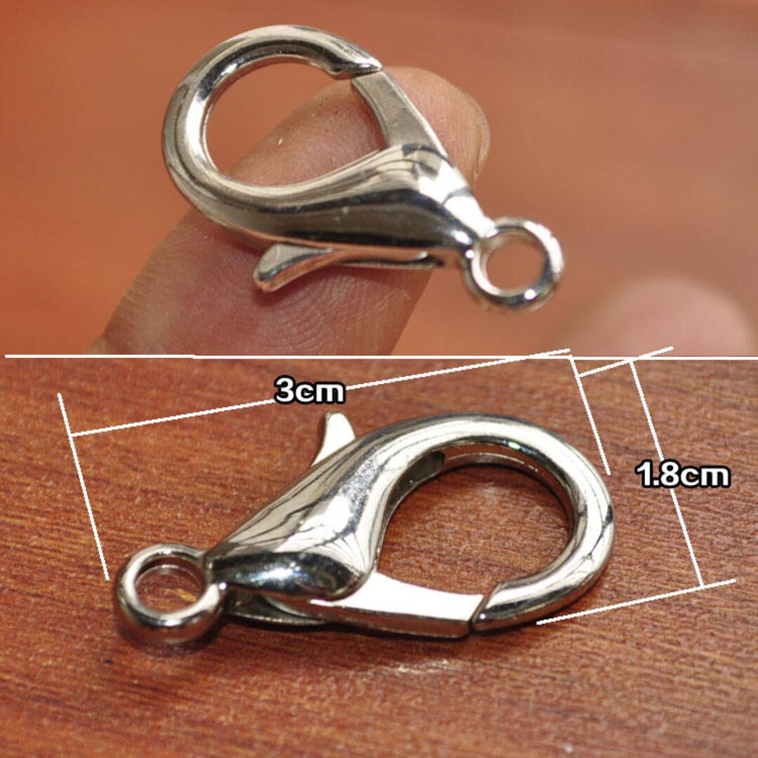 4pcs Silver Purse Clasps Bag Hooks Strap Clasp Swivel Clasp - Etsy