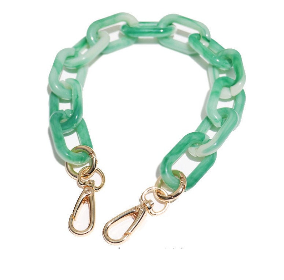 A Piece of Resin Chain Purse Chain Handle Resin Handles for Bag ...