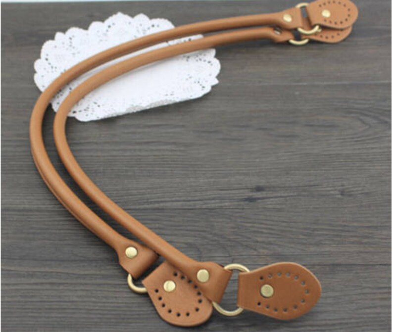 A Pair of Purse Handle PU Leather Strap for Bag Leather - Etsy
