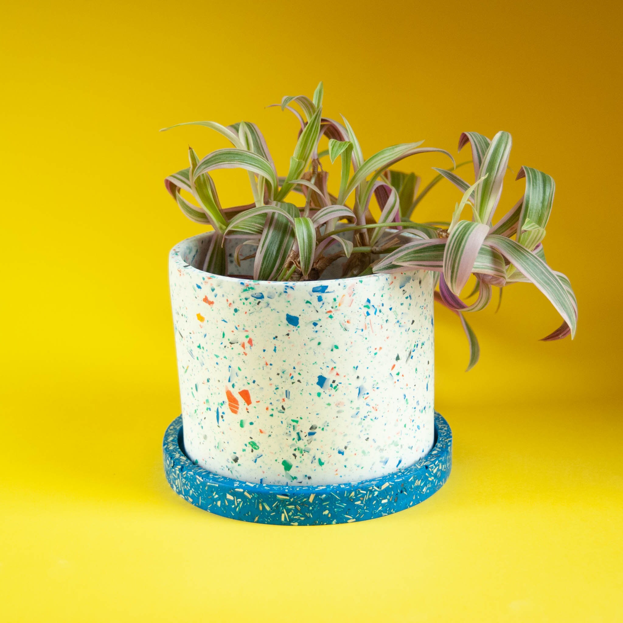 Terrazzo Plant Pot Hand Made From Eco Friendly Materials - Etsy