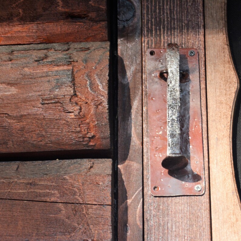 Railroad Spike Door Knocker. Michael Romasco Hand Made Original. - Etsy ...