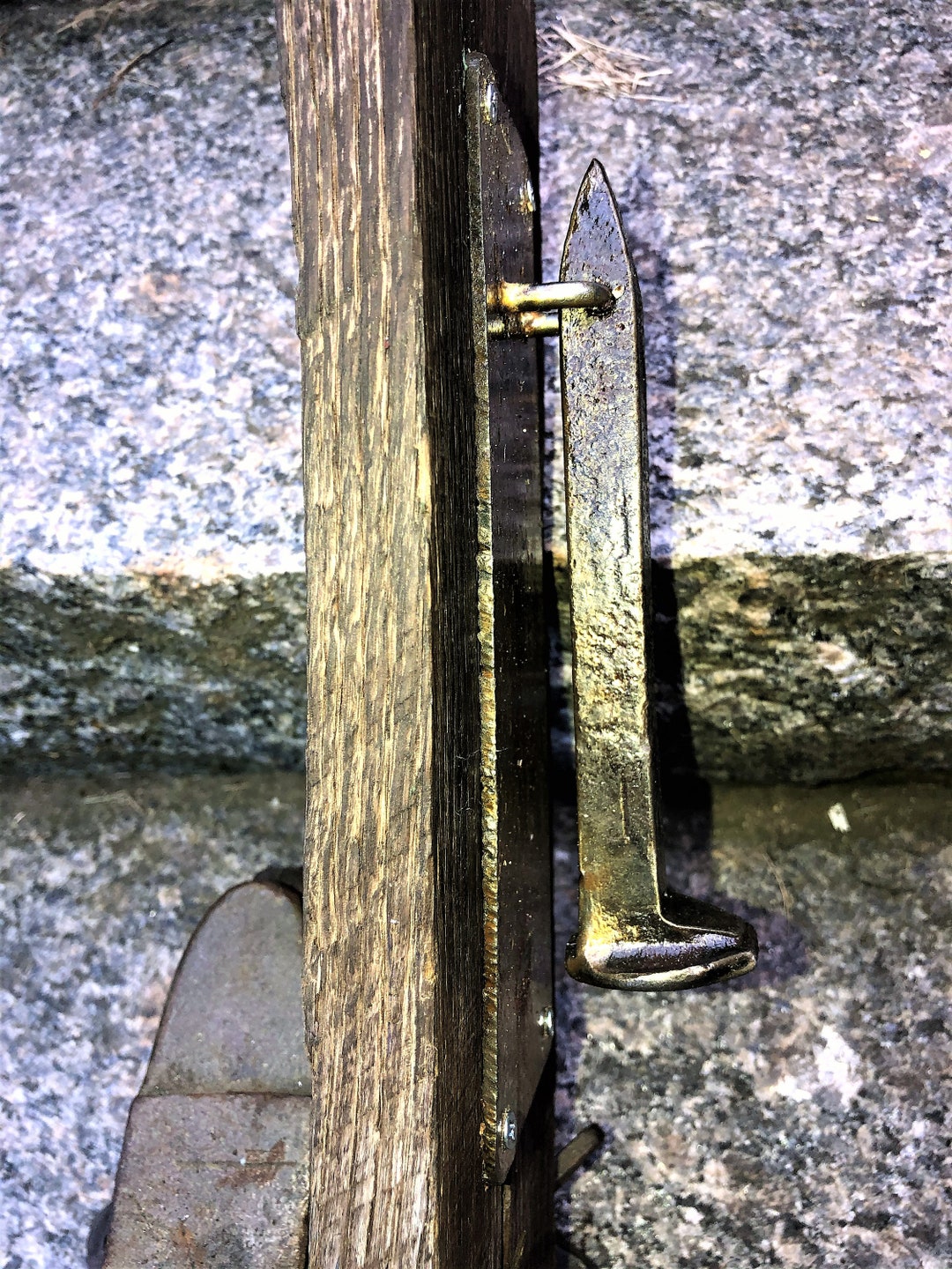 Railroad Spike Door Knocker. Michael Romasco Hand Made Original. - Etsy ...