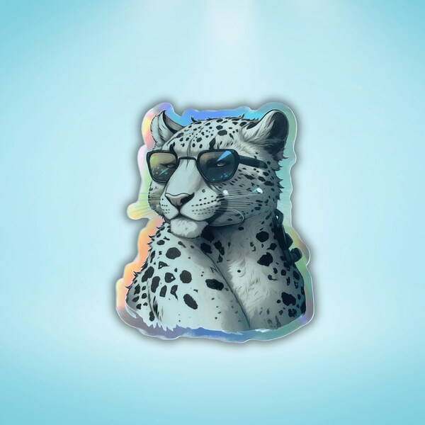 Holographic Furry Stickers - Etsy