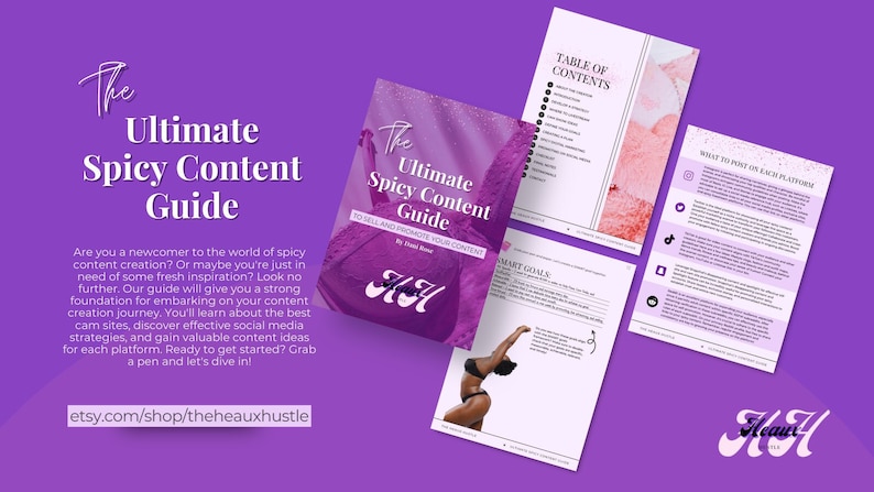 The Ultimate Spicy Content Guide - Etsy