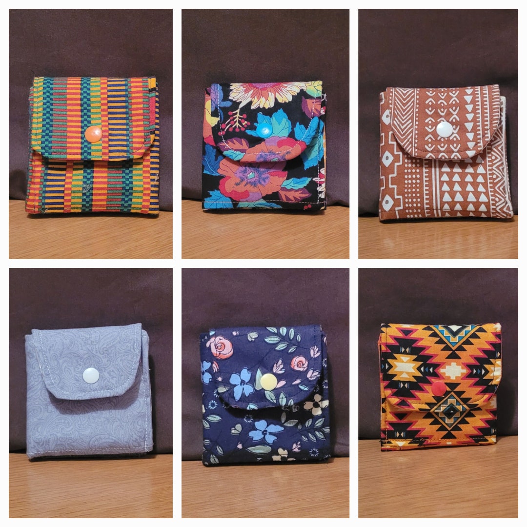 Wallet, Bi-fold Wallet, 4 Slot Snap Credit Card Wallet, Business Card ...