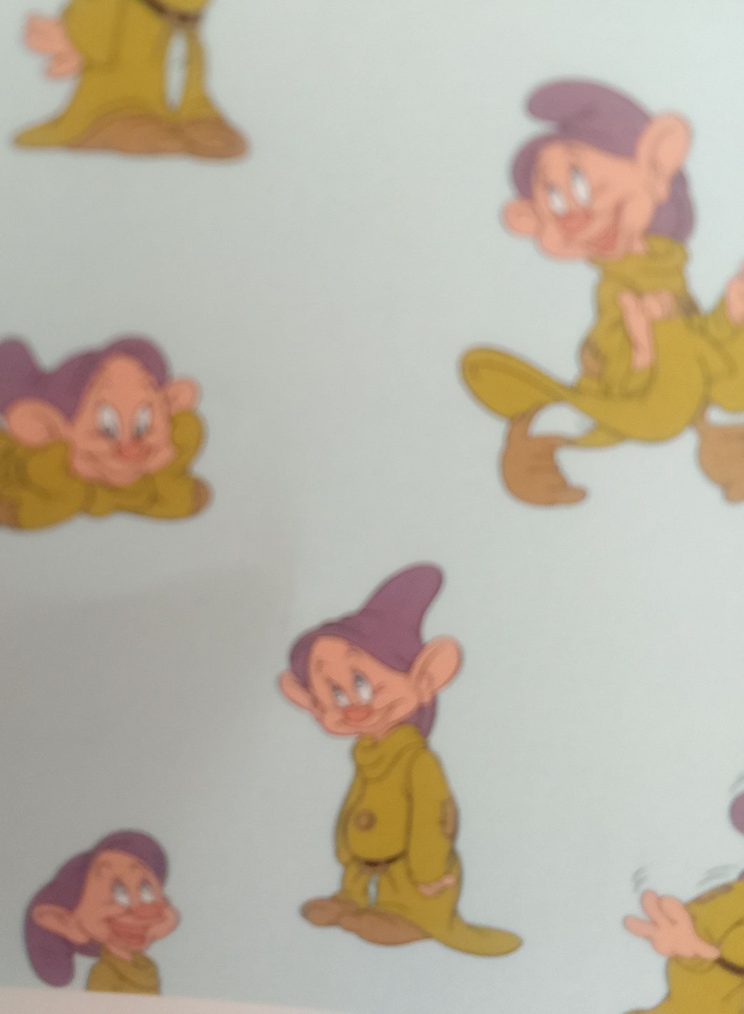 Disneys Snow Whites Dwarfs Sofa Bed Throw - Etsy