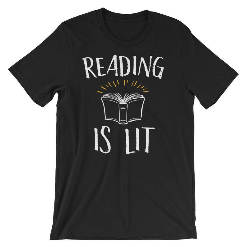 Reading Is Lit Literature Pun Book Lover Literacy English | Etsy