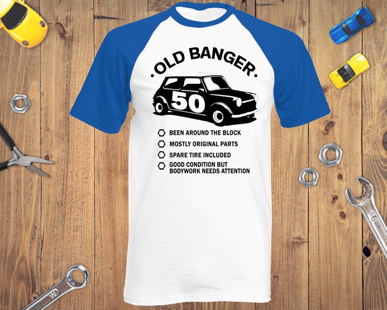Old Banger 50 Years Old T Shirt 50th Birthday T Shirt Etsy