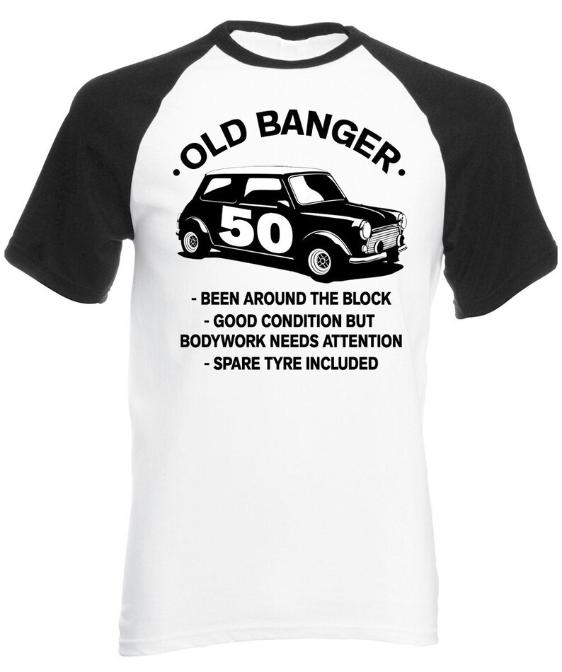 Old Banger 50 Years Old T Shirt 50th Birthday T Shirt Etsy